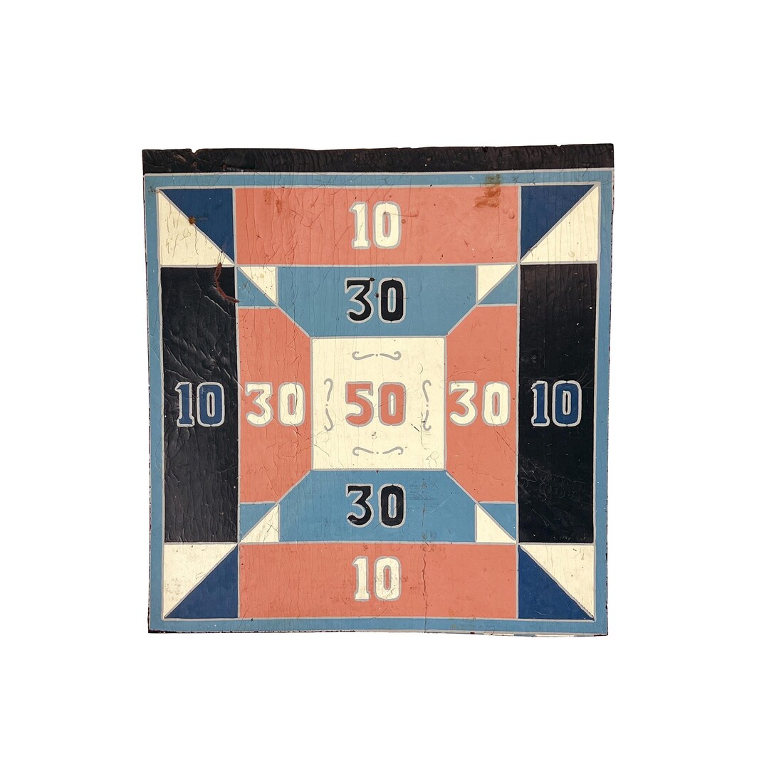 Vintage 1930s 18" Armstrong Flooring Linoleum "quaker Rug" Numbered ...