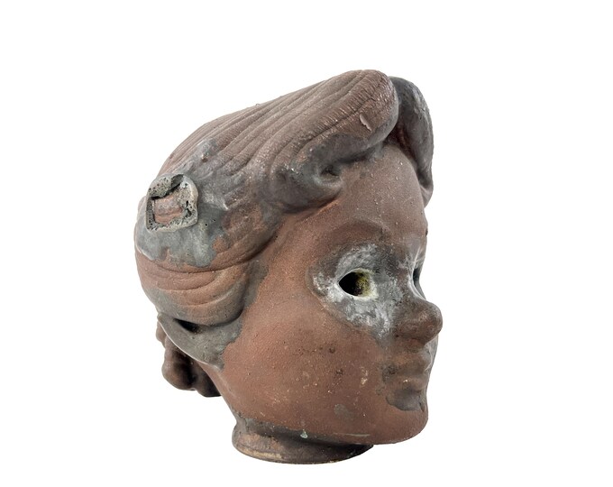 Vintage 1940s Industrial Bronze Baby Girl Doll Head Factory Mold - Etsy