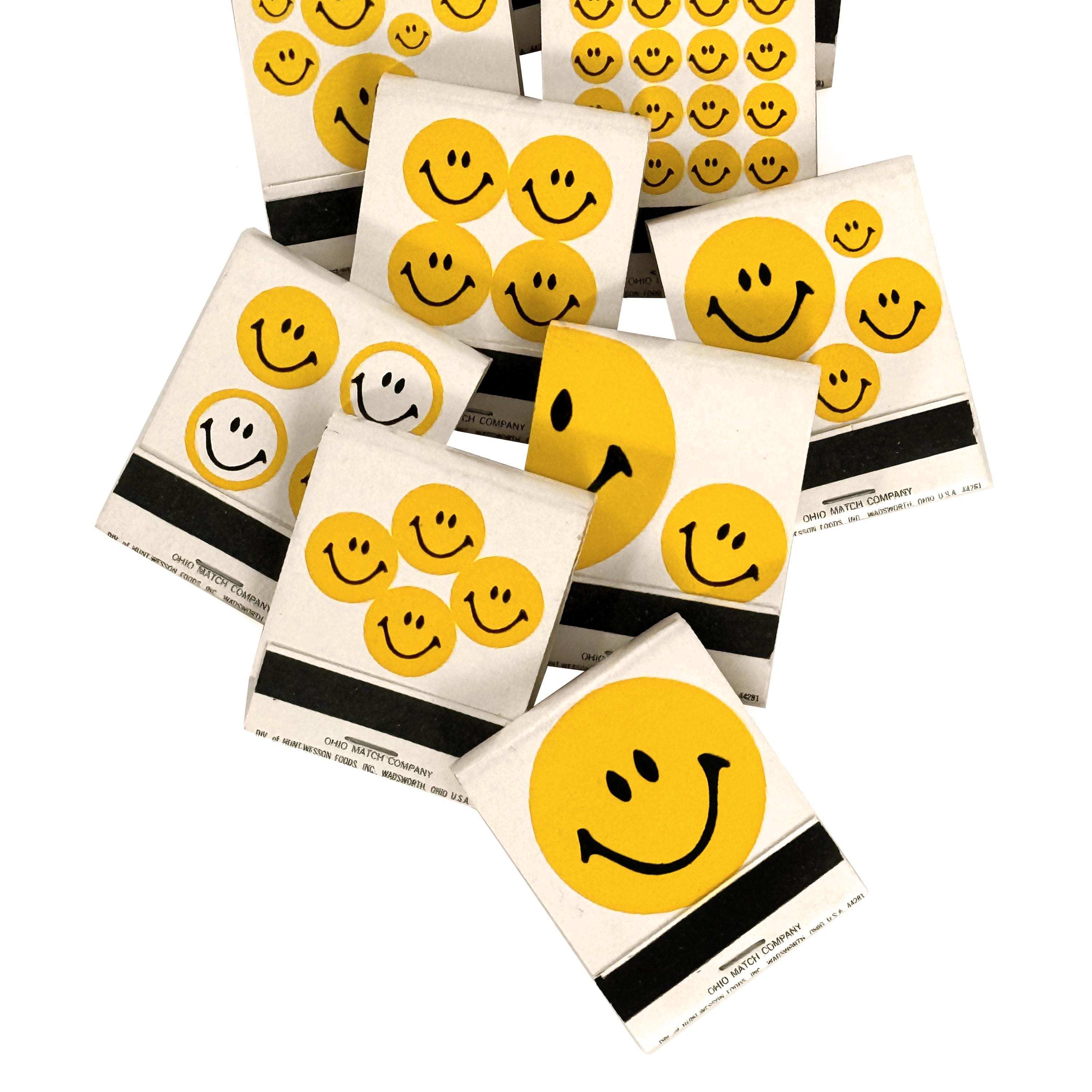 Vintage 1970s Smiley Face Matchbooks by Ohio Match Co. - Full Books ...