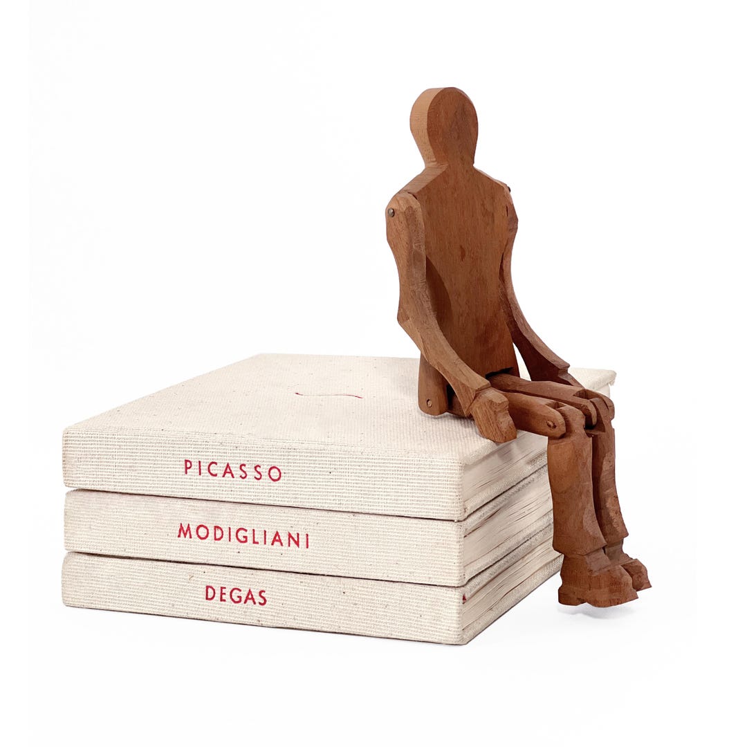 Vintage 1960s 10 Folk Art Wood Limberjack Dancing Jig Doll Jointed Man ...