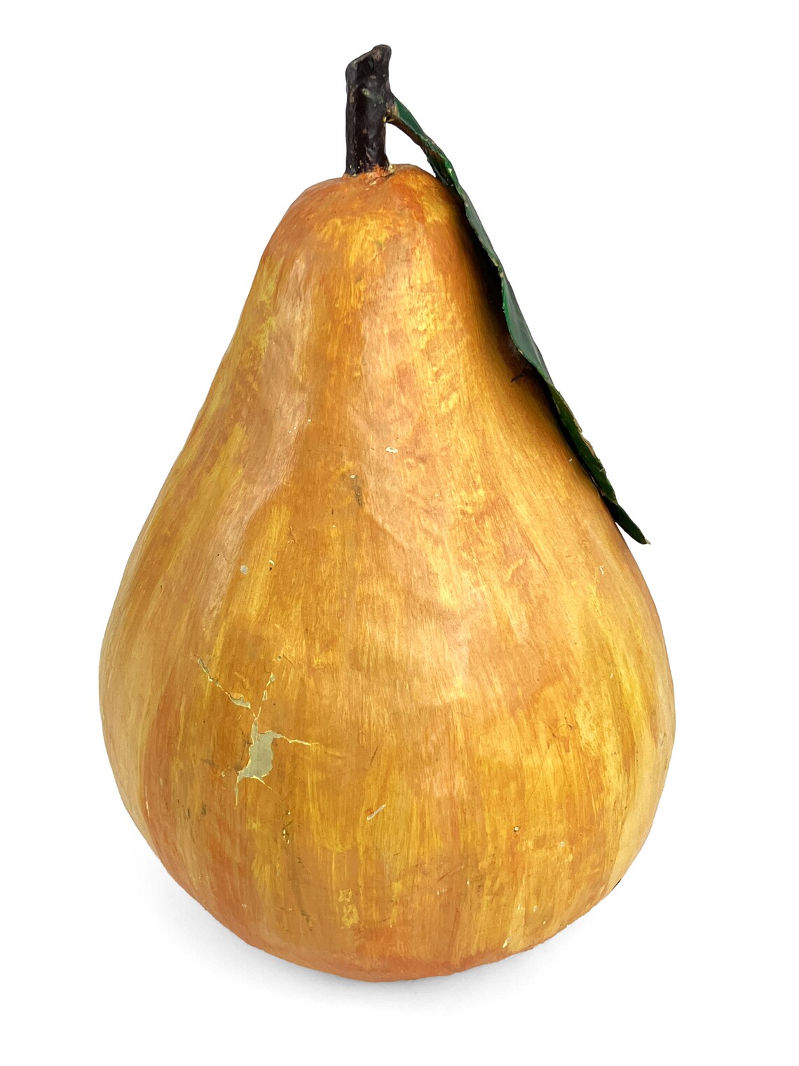 Vintage 1940s 18 Oversized Paper Mache Pear Old Handmade - Etsy