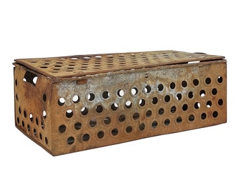 Perforated Metal Box - Etsy