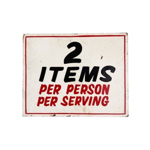 Vintage 1960s 14" X 11" Hand-painted Amusement Park Food Area "2 Items ...