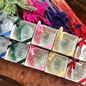 Custom Epoxy Magnet Retirement Party Favors, 10 PCS Personalized ...