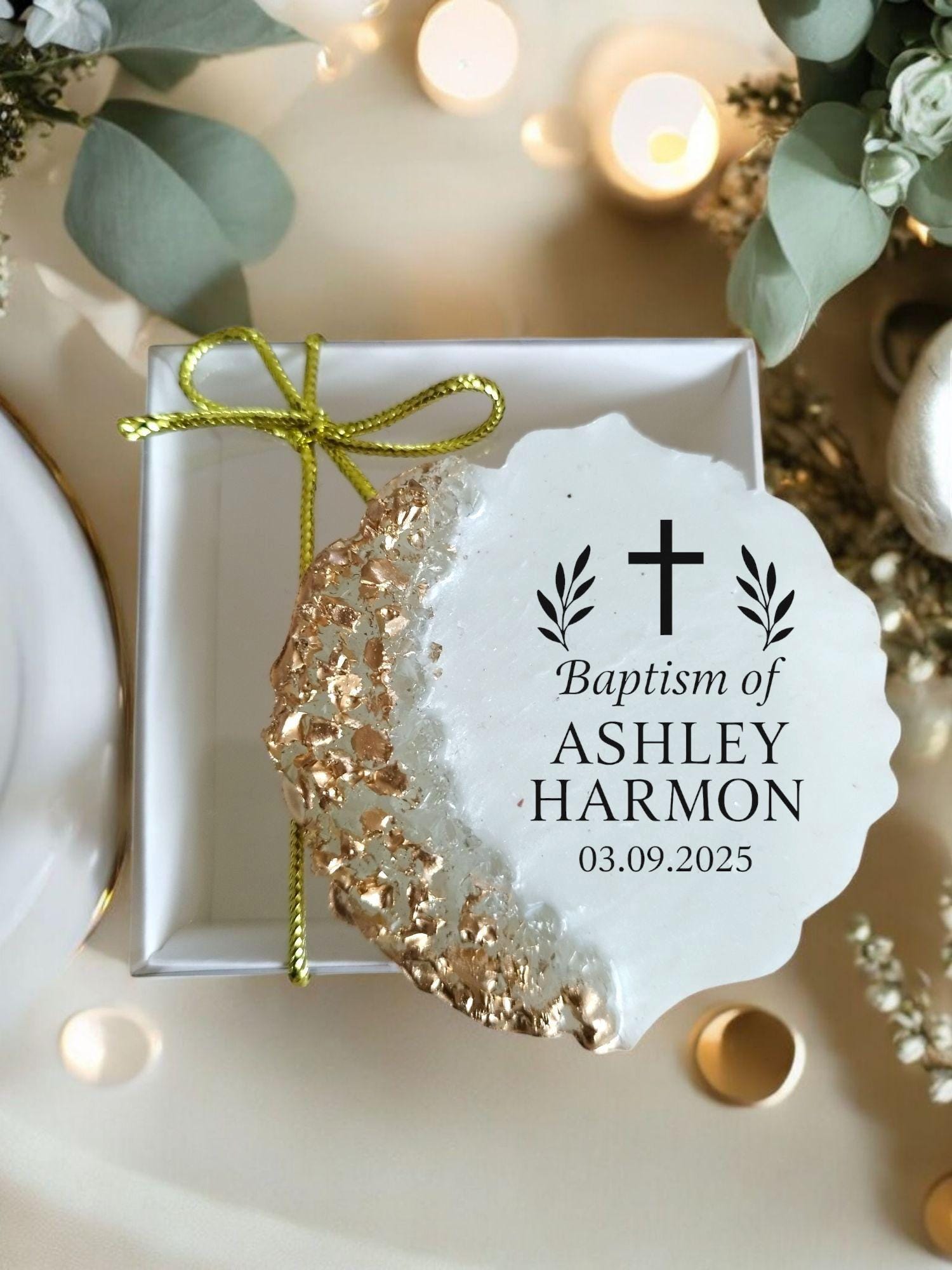 First Holy Communion Magnet for Girl, Christening or Confirmation Favor ...