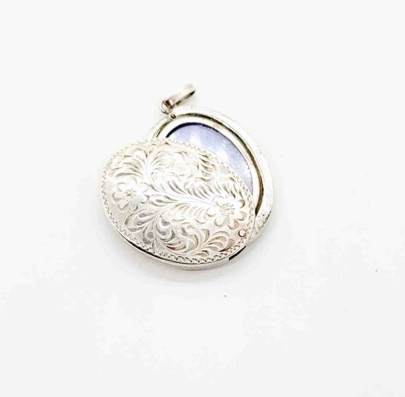 Art Deco Vintage Rare Birks Sliding Etched Locket - Etsy