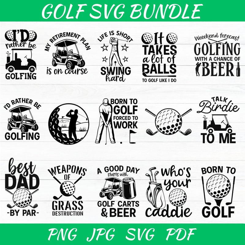 Golf Saying Prints - Etsy