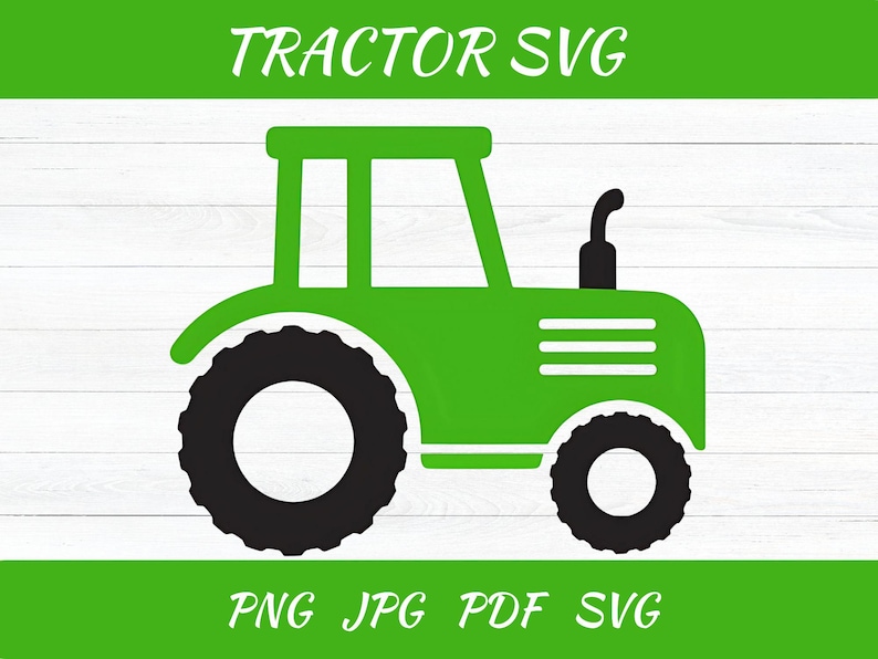 Tractor SVG: Farm Truck Clipart, Kids Birthday (digital Files) - Etsy