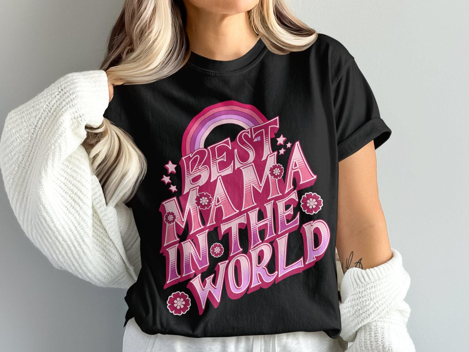 Best Mama in the World Digital Print, Mothers Day Gift, Mom Wall Art ...