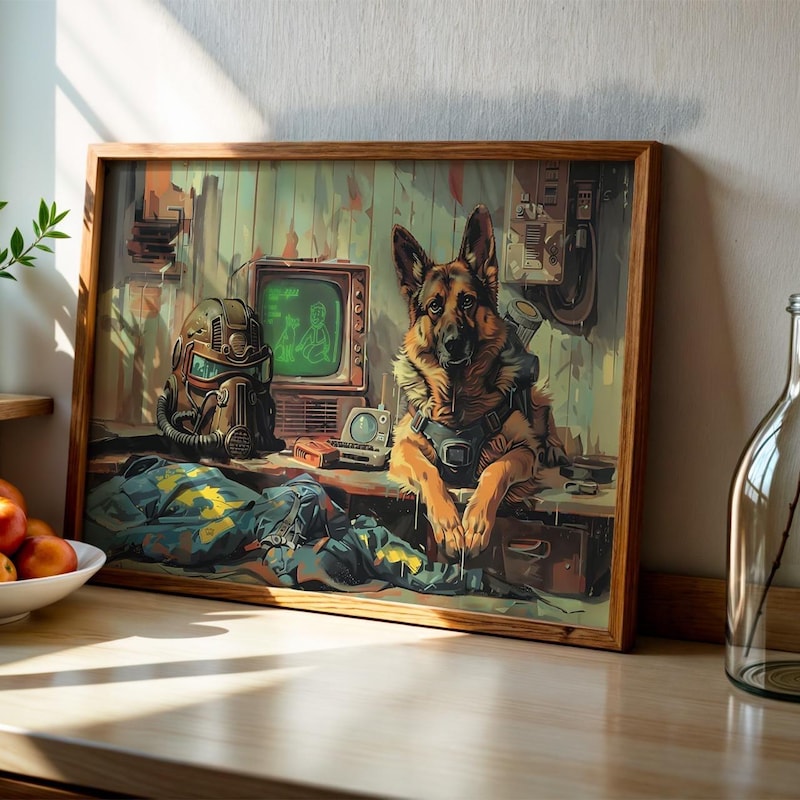 Fallout 1 Art Poster - Etsy UK