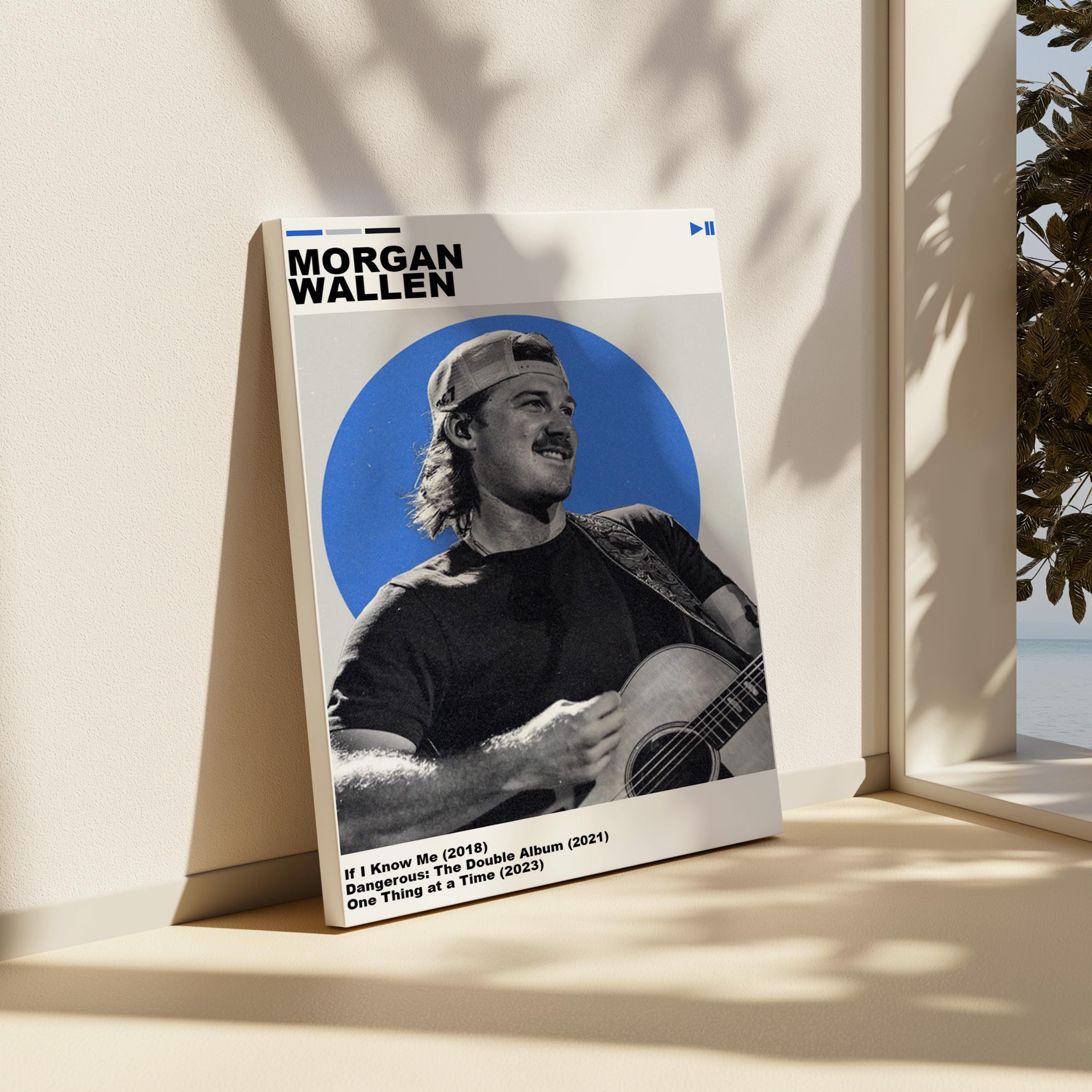 4 Different Morgan Wallen Concert Posters, World Tour Memorabilia ...