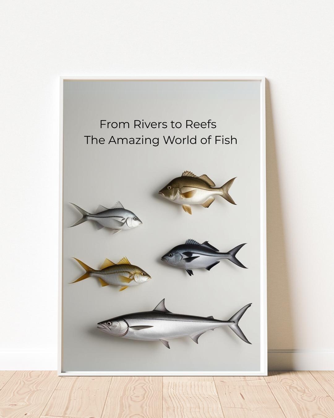 Realistic Fish Illustration | Digital Download | Aquatic Wildlife Art ...