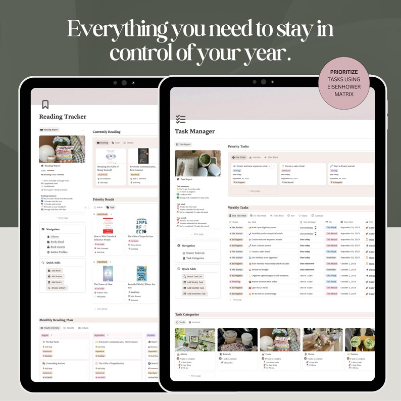 2026 Goal Planner: Notion Goal Tracker Goal Planning New Year Goal ...