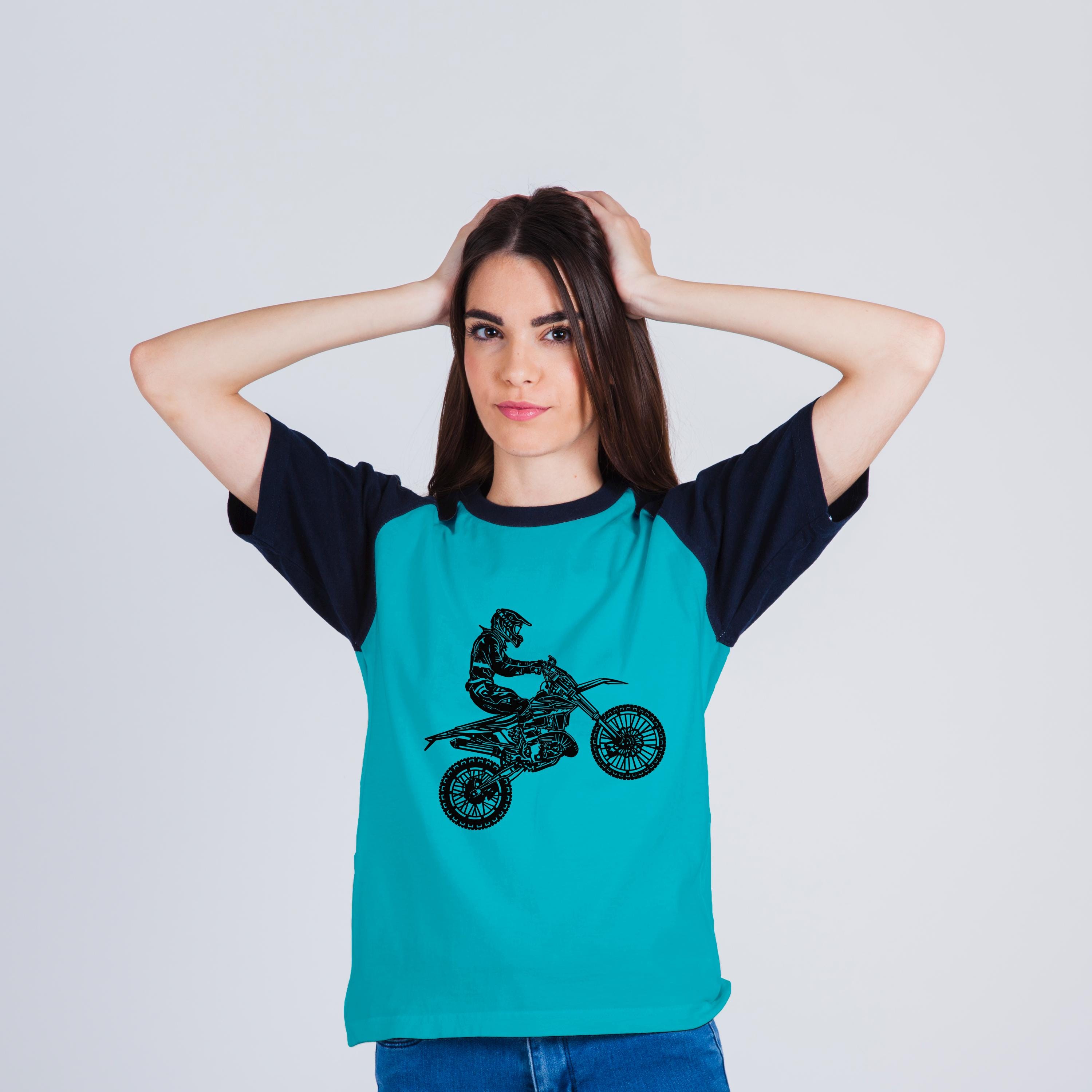 Motocross Rider SVG DXF: Laser Cut File for CNC, Cricut (digital ...