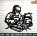 Carpenter Design File - SVG File - CNC Routing - CNC Plotting - Etsy Canada