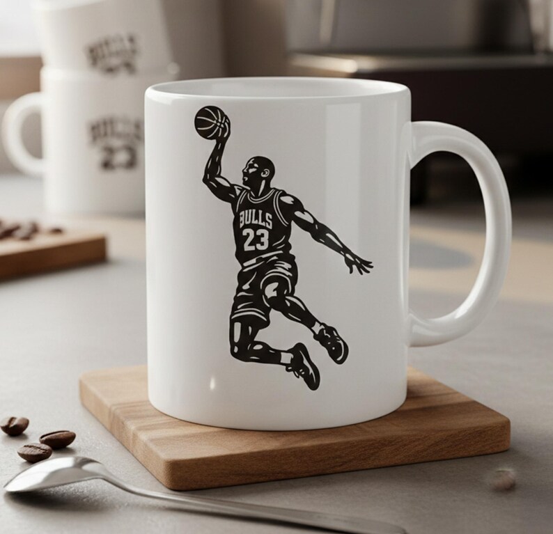 Michael Jordan Slam Dunk SVG DXF - Laser Cut Wall Art (digital Download ...