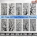 Tree Pattern Panel Design – CNC Laser Cut Vector Files (digital ...