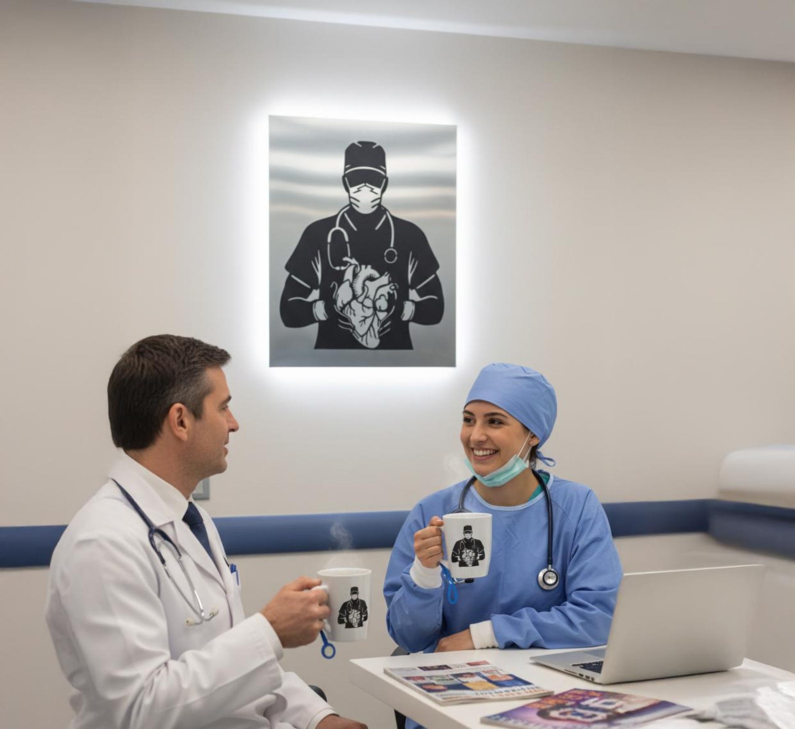 Cardiologist Heartbeat Wall Art – CNC Laser Cut File (digital Download ...