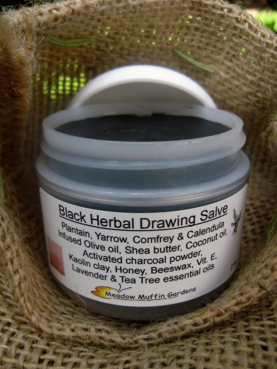 Black Herbal Drawing Salve (hilla Schemer), Smear, Amish Mennonite ...
