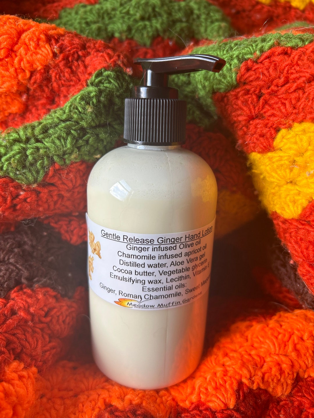 Hand Lotion, Ginger & Chamomile, Hand or Body Lotion - Etsy