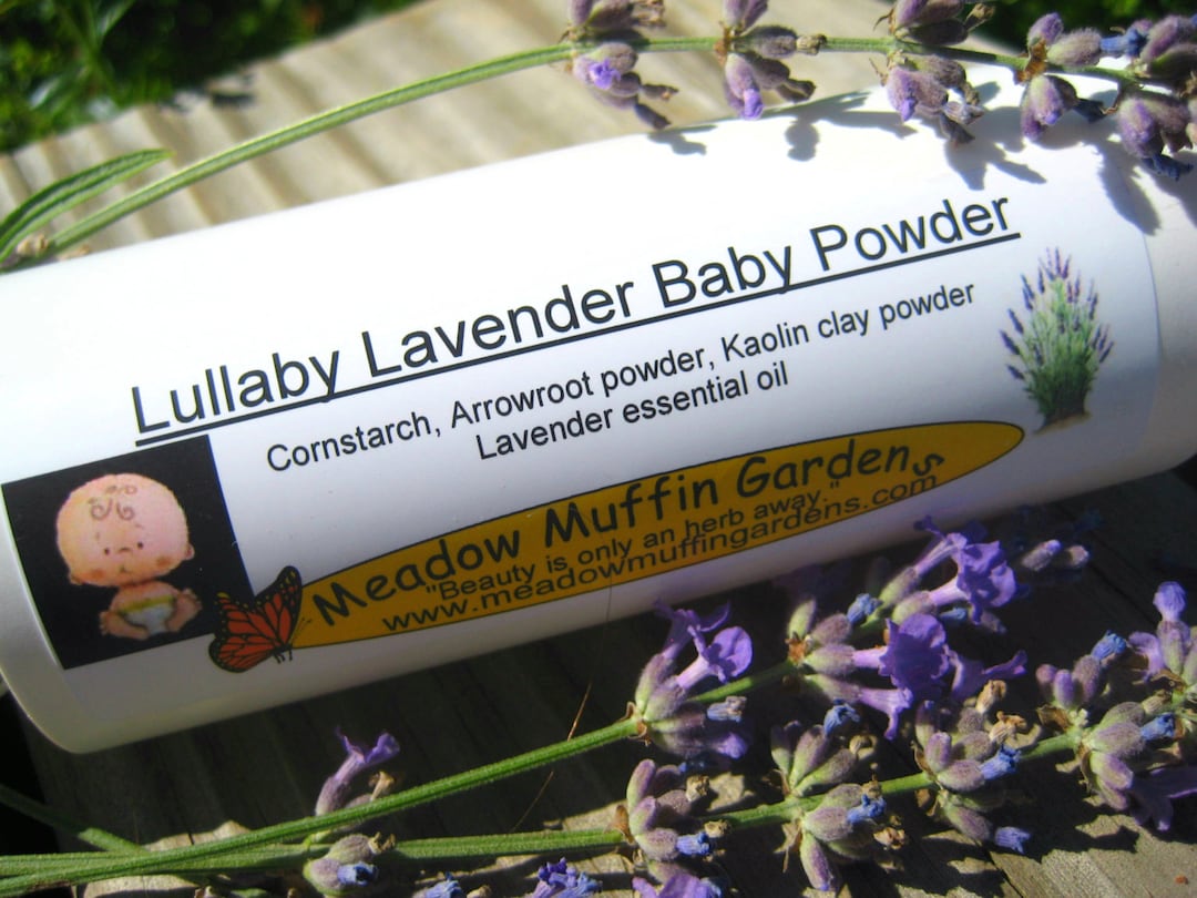 Lavender Baby or Body Powder, Talc Free, Not Just for Babies, Adults ...