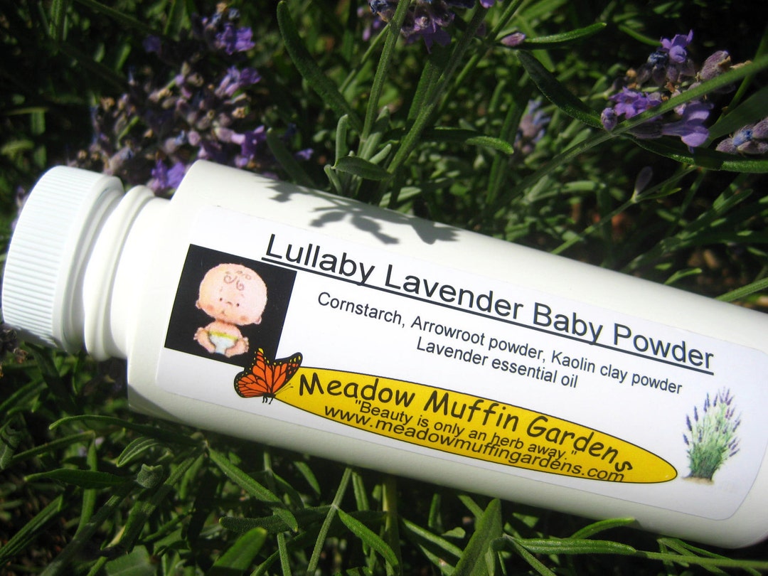 Lavender Powder for Babies, Children, Adults, Lullaby Lavender, 8 Oz ...