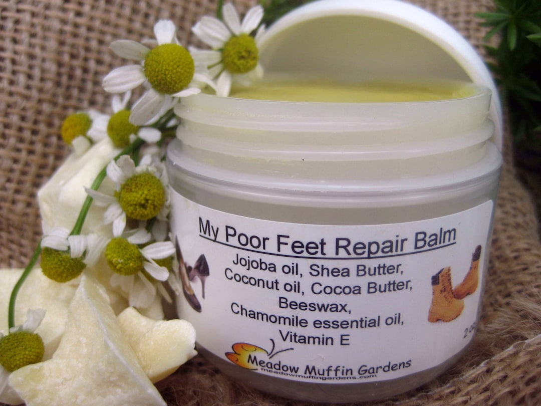 Foot Balm, Hand Balm, Rough Skin, Chapped Hands, Finger Cracks, Two ...