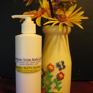 Hand Lotion, Body Lotion, Vanilla Lavender Sunflower Smile - Etsy
