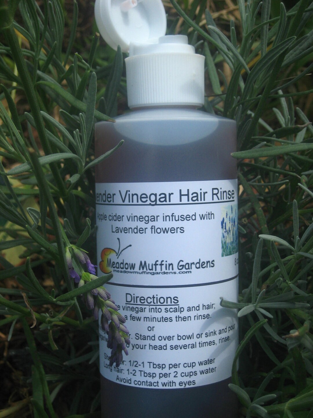Lavender Vinegar Hair Rinse, All Hair Types, Herbal Hair Rinse - Etsy