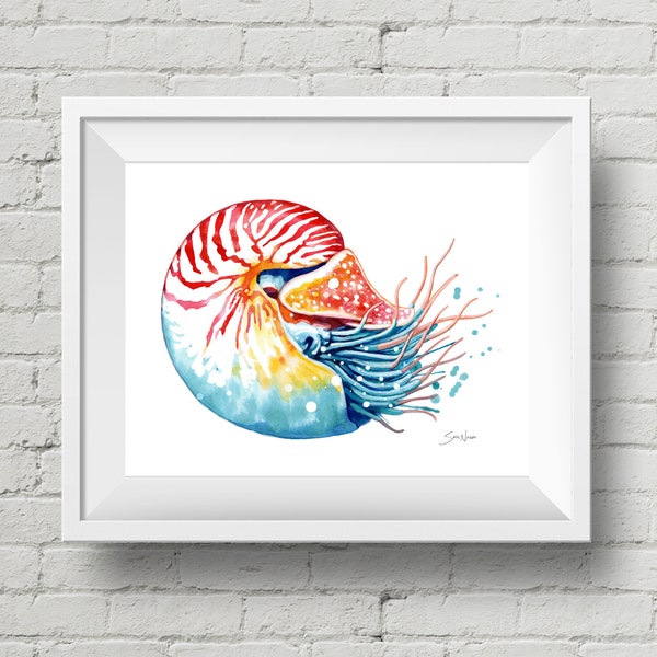 Nautilus Art - Etsy