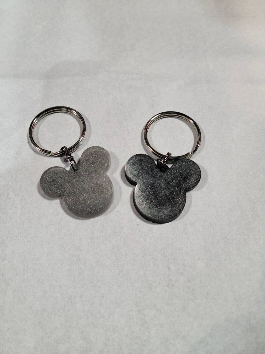 Resin Mouse Head Keychain - Etsy
