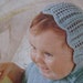 Baby Knitting Patterns - Vintage Patterns PDF - Baby Dress, Bonnet ...