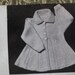 Vintage Knitting Pattern Infant and Toddler Girl's Flared Coat PDF ...