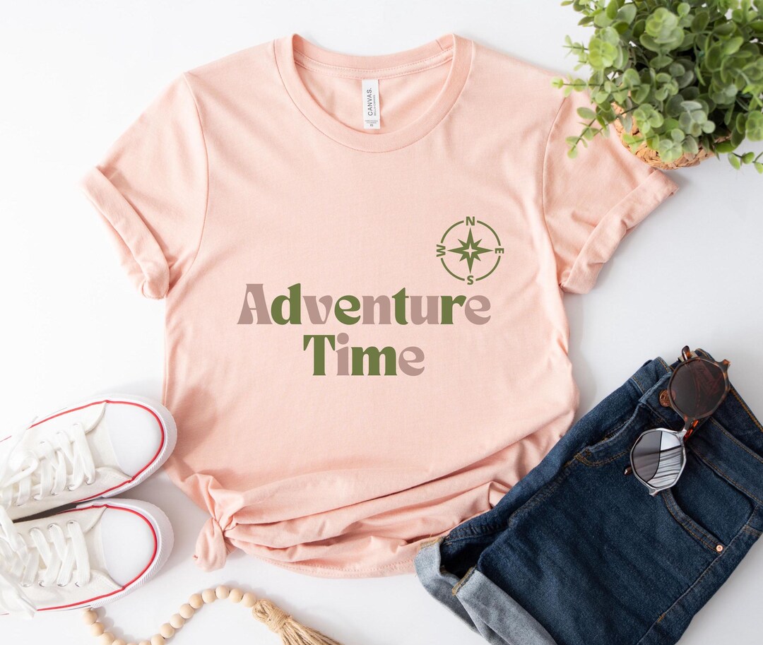 Adventure Time Shirt It’s Time for an Adventure Shirt Mountain Shirt ...