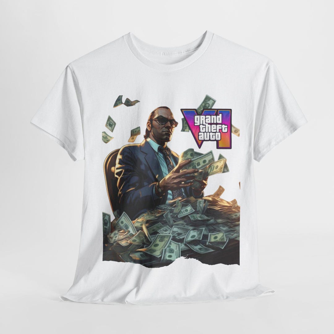 GTA 6 T-shirt, Grand Theft Auto VI, Grand Theft Auto 6, Gta, Gift for ...