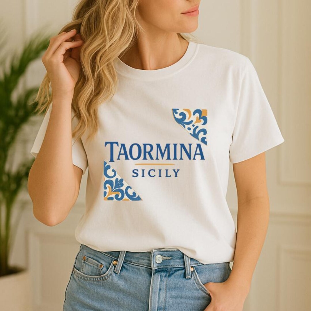 Taormina Shirt, Taormina Sicily Shirt, Taormina, Taormina Italy, Gift ...