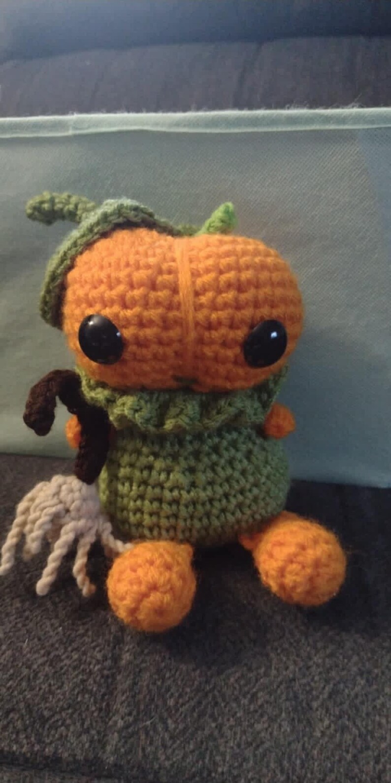 Jack the Little Pumpkin Crochet Pattern | Plushie Pattern Plush Toy Amigurumi Pattern Cute Fall ...