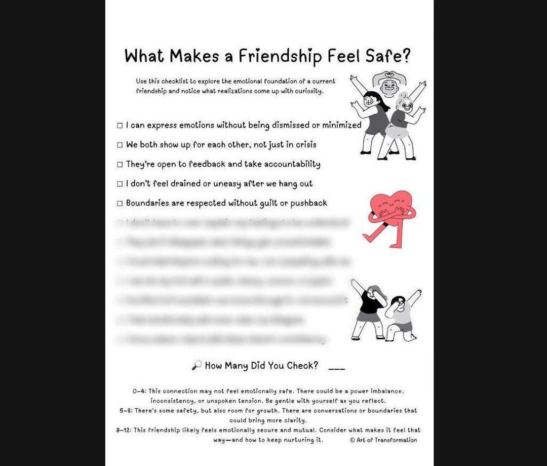 Friendship Reflection Printable Worksheets | Therapist-designed 3 ...