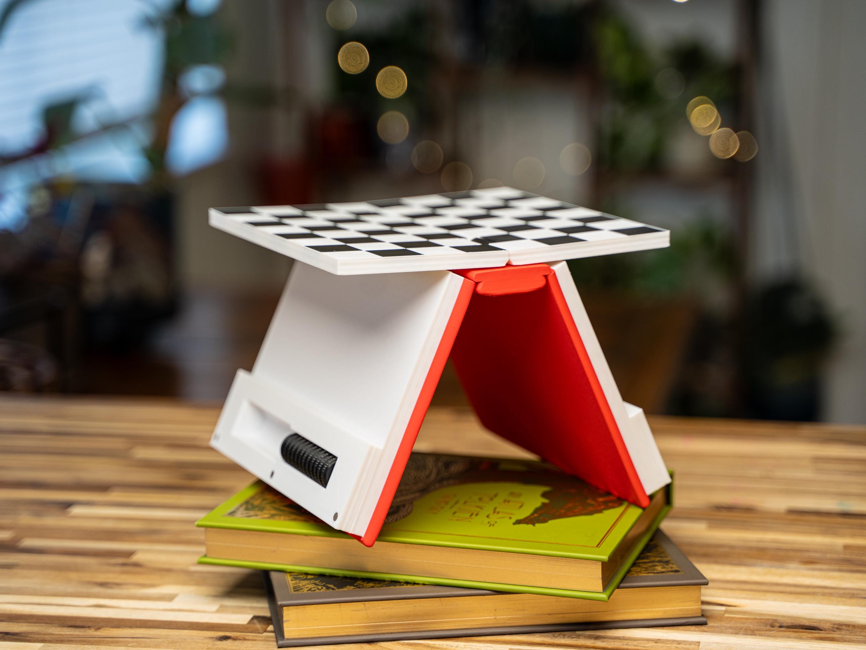 Book Style Checkers Set – 3D Printed Portable Board Game With Storage ...