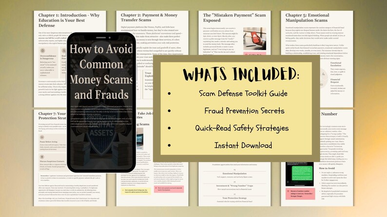 How to Avoid Money Scams and Frauds Digital Guide for Recognizing ...