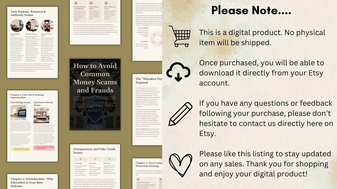 How to Avoid Money Scams and Frauds Digital Guide for Recognizing ...
