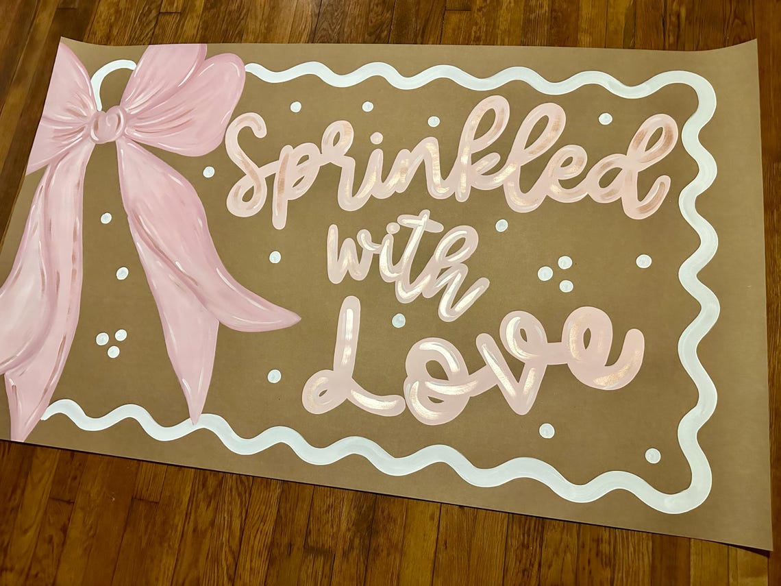 Baby Sprinkle Banner | Baby Shower Banner | Baby Sprinkle Decor | Pink ...