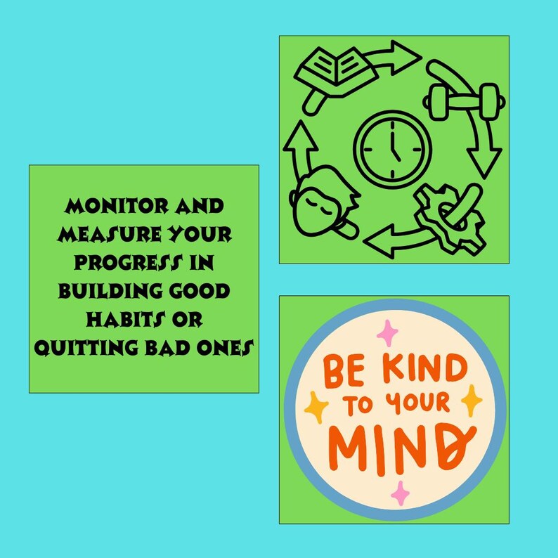 Habit Tracker Planner, Build Better Habits, Break Bad Habits & Stay ...