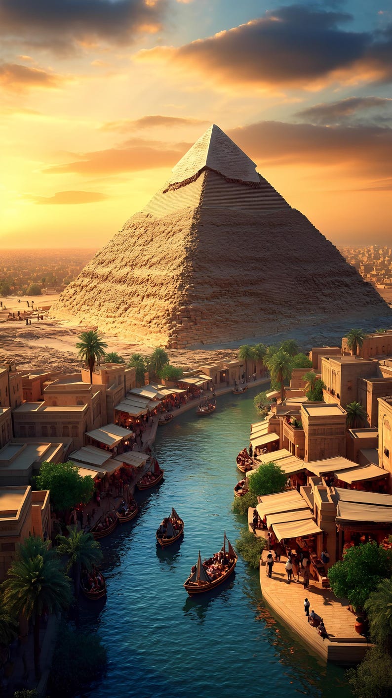 Pyramids of Giza - Etsy