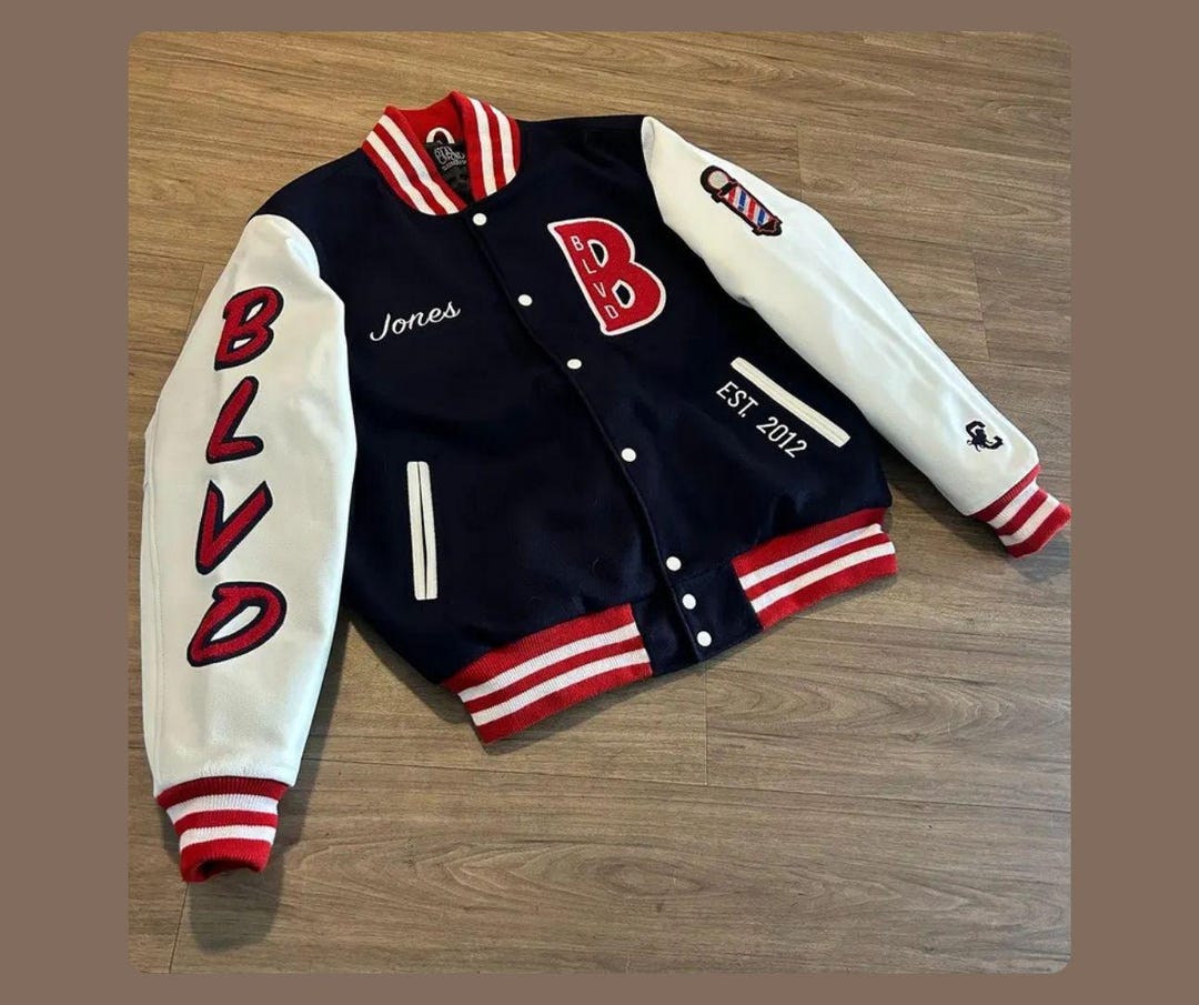 Customized IVY League Jacket Varsity Jacket Personalized Baseball Jackets Letterman Jacket ...