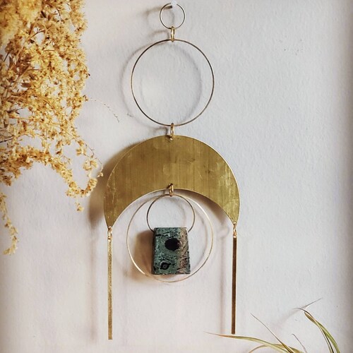 Brass Wall Hanging - Etsy