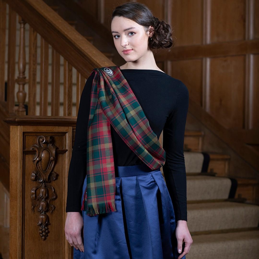 Women’s Scottish Tartan Sash Width 11 X Length 90 Plaid Ladies Sash ...
