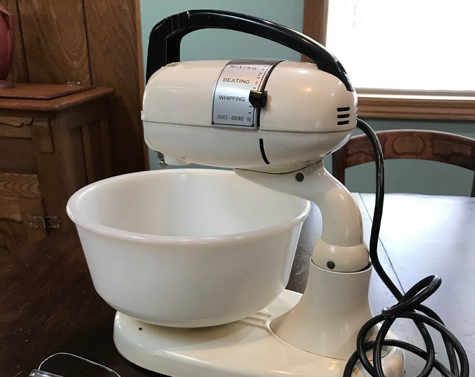 Dormeyer Meal Maker Mixer W/ Bowl Vintage 1950's Kitchen Appliance USA ...
