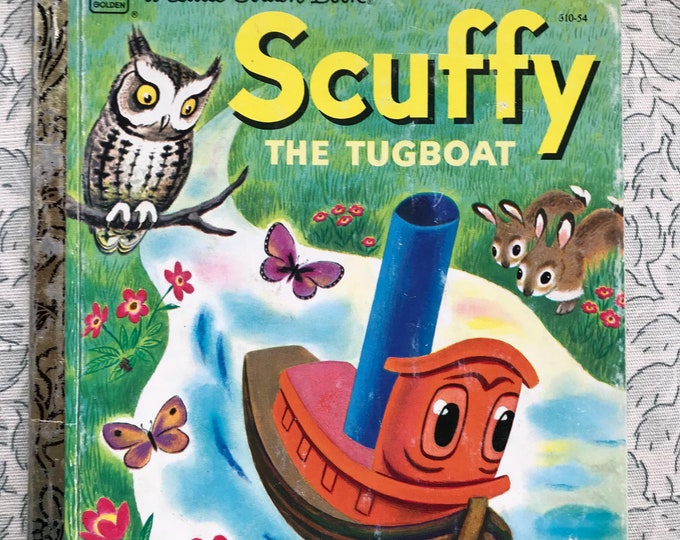 Scuffy the Tugboat and His Adventures Down the River Little Golden ...