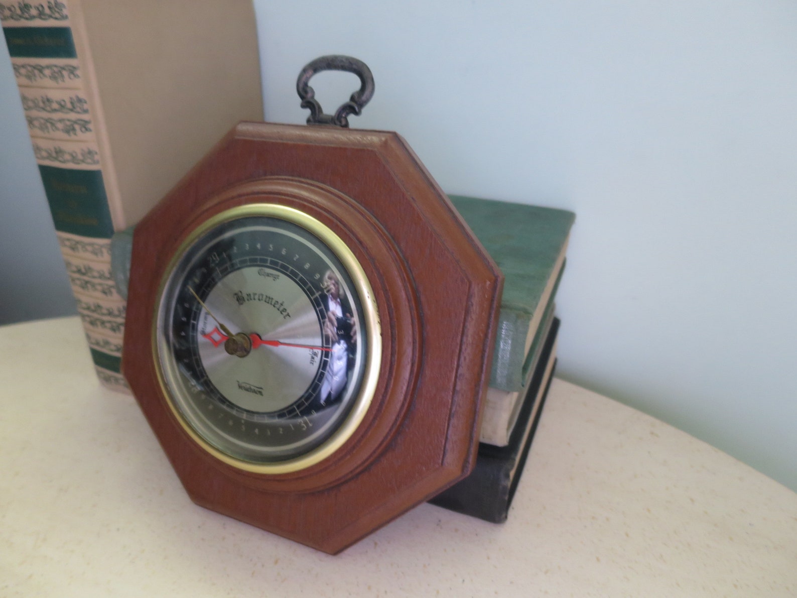 Verichron Wall Barometer Vintage 1970's Faux Wood Case | Etsy